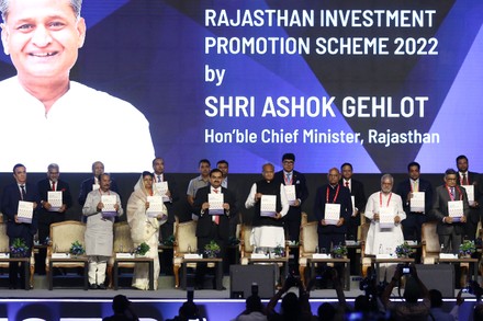 Rajasthan Cm Ashok Gehlot Adani Group Editorial Stock Photo - Stock Image | Shutterstock