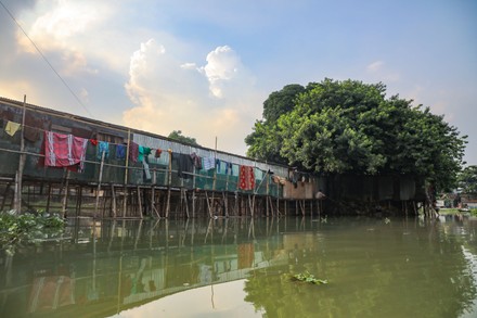 View Slum Where Internal Migrant People Editorial Stock Photo - Stock ...