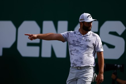 Jon Rahm Spain Action During Acciona Editorial Stock Photo - Stock ...
