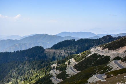 Visitor Explores Sinthan Top High Mountain Editorial Stock Photo ...