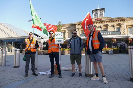 Rmt Union Members Official Picket Outside Editorial Stock Photo - Stock ...