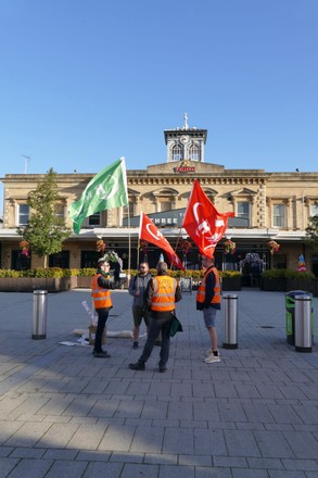 Rmt Union Members Official Picket Outside Editorial Stock Photo - Stock ...