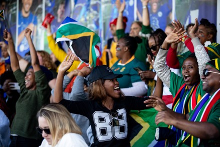 South Africa Fans Celebrate South Africa Editorial Stock Photo - Stock ...
