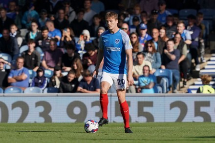 Portsmouth Defender Sean Raggett During Efl Editorial Stock Photo ...