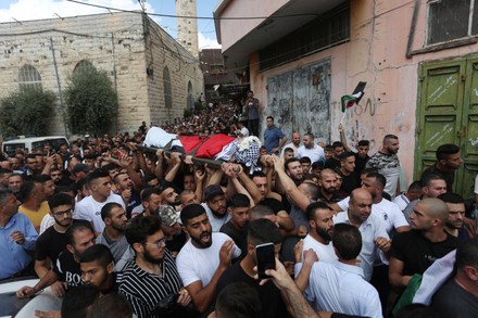Mourners Carry Body Adel Daoud Who Editorial Stock Photo - Stock Image ...