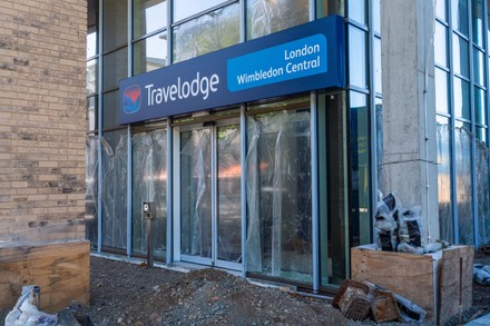 Wimbledon Central Travelodge Under Constuction Which Editorial Stock ...