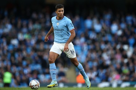 Manchester Citys Rodri Action During English Editorial Stock Photo ...