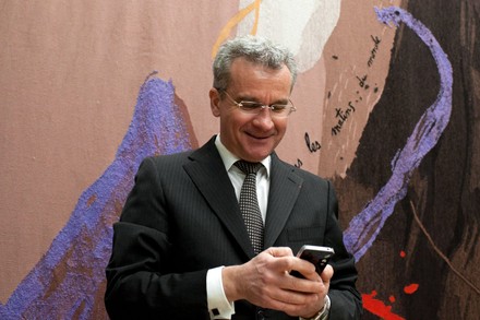 Frank Esser Ceo French Mobile Phone Editorial Stock Photo - Stock Image ...