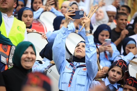 Palestinian Scouts Take Part Celebrations Marking Editorial Stock Photo ...