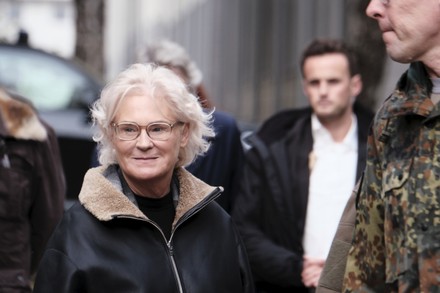 German Defense Minister Christine Lambrecht L Editorial Stock Photo ...