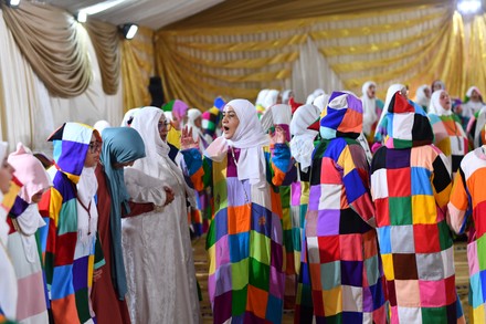 Members Karkariya Sufi Order Wearing Colorful Editorial Stock Photo ...