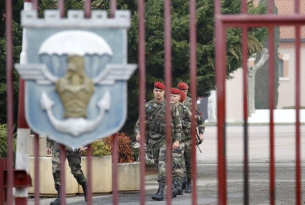 Entrance Base 17st Marine Infantry Parachute Editorial Stock Photo ...