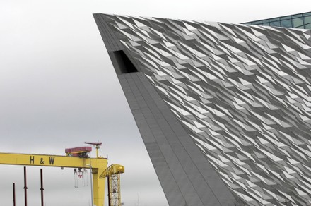Outside View Titanic Belfast Building Celebrating Editorial Stock Photo ...