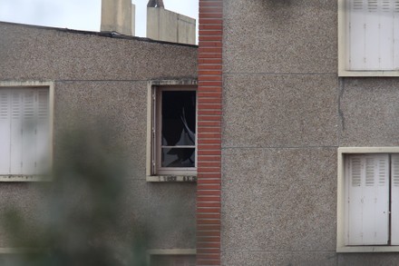 Broken Windows Belle Paule Residence Pictured Editorial Stock Photo ...