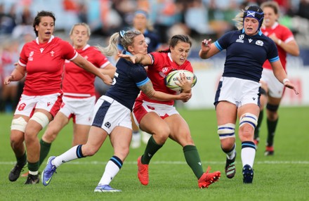 Hannah Jones Wales Tests Scottish Defence Editorial Stock Photo - Stock ...