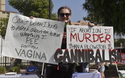 Hundreds Rally Womens Reproductive Rights Part Editorial Stock Photo ...