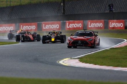 Safety Car Restart During Race Suzuka Editorial Stock Photo - Stock ...
