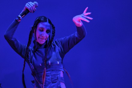 Nava During Concert Roma Europa Festival Editorial Stock Photo - Stock ...