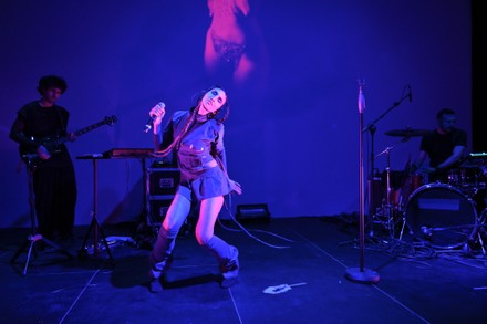 Nava During Concert Roma Europa Festival Editorial Stock Photo - Stock ...