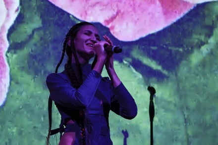 Nava During Concert Roma Europa Festival Editorial Stock Photo - Stock ...