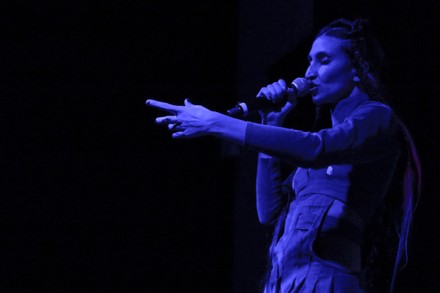 Nava During Concert Roma Europa Festival Editorial Stock Photo - Stock ...