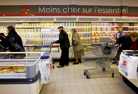 View Economic Crisis French Consumers Always Editorial Stock Photo ...