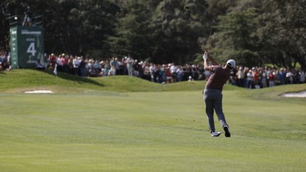 Spanish Golf Player John Rahm Poses Editorial Stock Photo - Stock Image ...