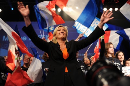 __COUNT__ Marine Le Pen launches her campaign - Paris, France - 19 Nov ...