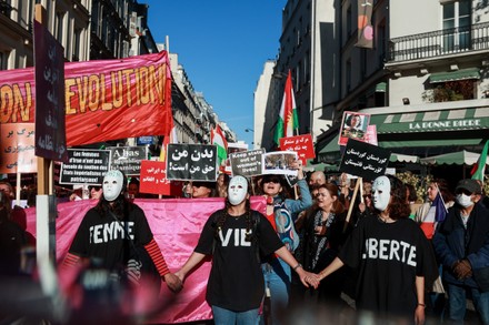 Demonstration Following Protest Movements That Currently Editorial ...