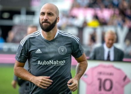 Inter Miami Cf Gonzalo Higuain Walks Editorial Stock Photo - Stock ...