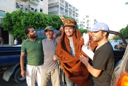 Libyan Man Shows Leader Gaddafis Military Editorial Stock Photo - Stock ...