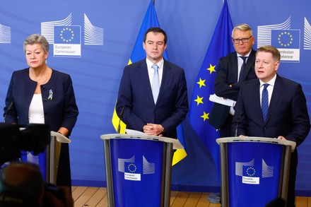 imágenes de Press conference on the new EU Talent Pool to help those ...