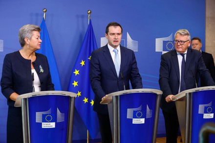 imágenes de Press conference on the new EU Talent Pool to help those ...