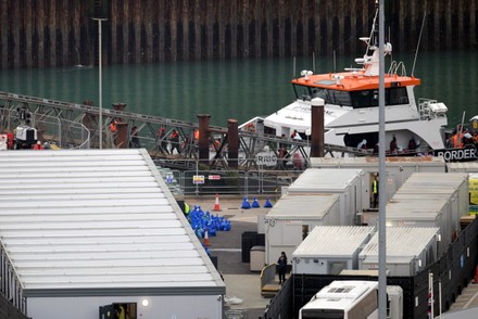 Dover Uk Border Force Officials Escort Editorial Stock Photo - Stock ...
