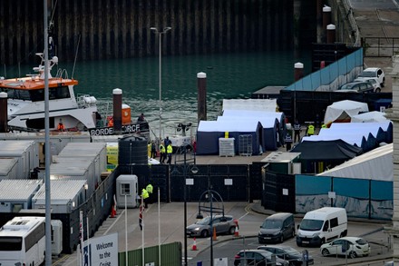Dover Uk Border Force Officials Escort Editorial Stock Photo - Stock ...