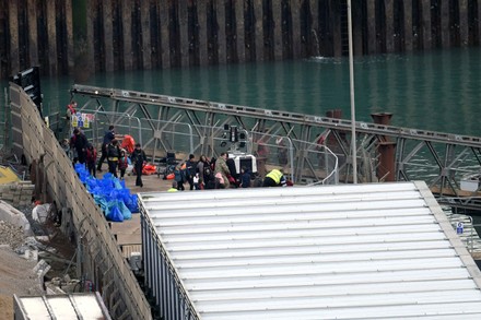 Dover Uk Border Force Officials Escort Editorial Stock Photo - Stock ...