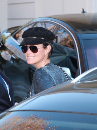 Laeticia Hallyday Attending Tv Taping Paris Editorial Stock Photo ...