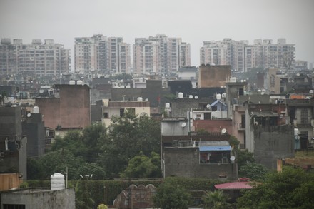 View Akash Nagar Area Near Govindpuram Editorial Stock Photo - Stock ...