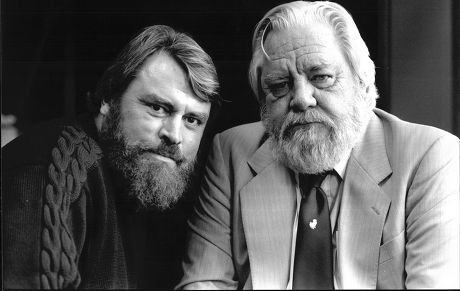 Actor Brian Blessed Left Author Gerald Editorial Stock Photo - Stock ...