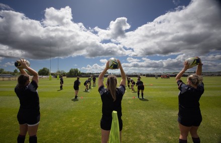 Wales Sisilia Tuipulotu Caryl Thomas During Editorial Stock Photo ...