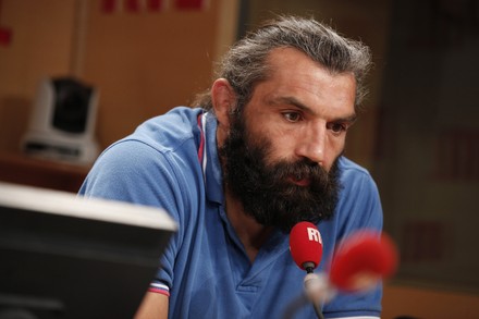 EXCLUSIVE - Sebastien Chabal interviewed on RTL Radio Station in Paris ...
