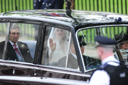Kate Middleton Arrives Her Father Michael Editorial Stock Photo - Stock ...