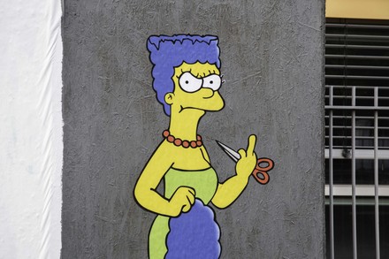 Cut 2 Sequel Mural Created By Editorial Stock Photo - Stock Image ...