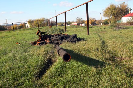 Liberated village of Pisky-Radkivski in Kharkiv Region, Ukraine - 10 ...