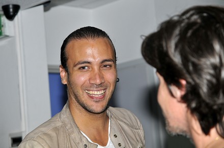 French Singer Merwan Rim Performing Live Editorial Stock Photo - Stock ...