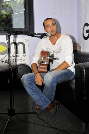French Singer Merwan Rim Performing Live Editorial Stock Photo - Stock ...