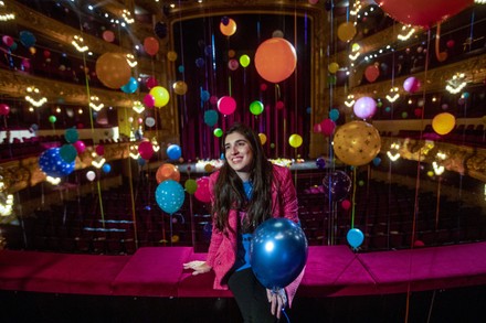 Brazilian Artist Flavia Junqueira Poses During Editorial Stock Photo ...