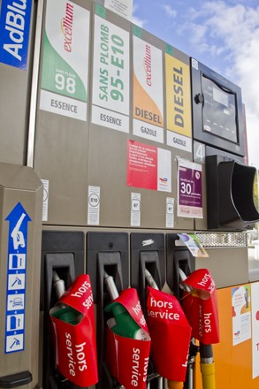 Totalenergie Fuel Pump Out Order France Editorial Stock Photo - Stock ...