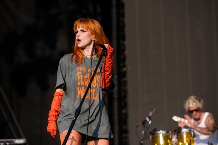 Hayley Williams Lead Vocalist Paramore Performs Editorial Stock Photo ...