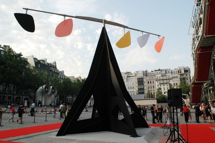Calder Mobile On Display At Centre Pompidou - Paris, France - 29 Jun ...